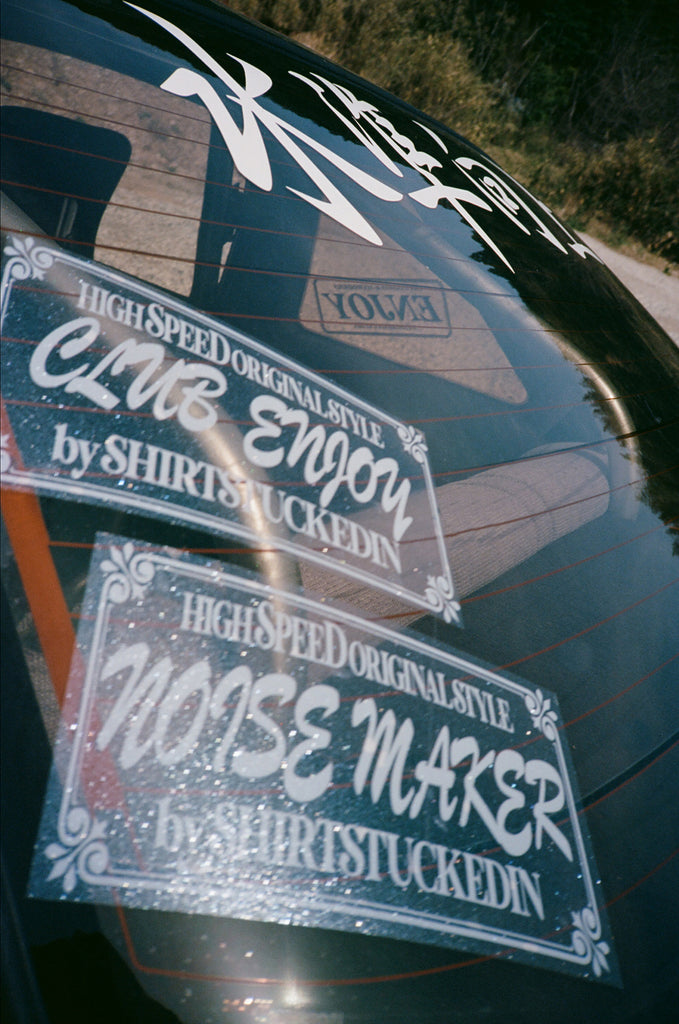 SHIRTSTUCKEDIN CLUB ENJOY SPARKLE STICKER – shirtstuckedin