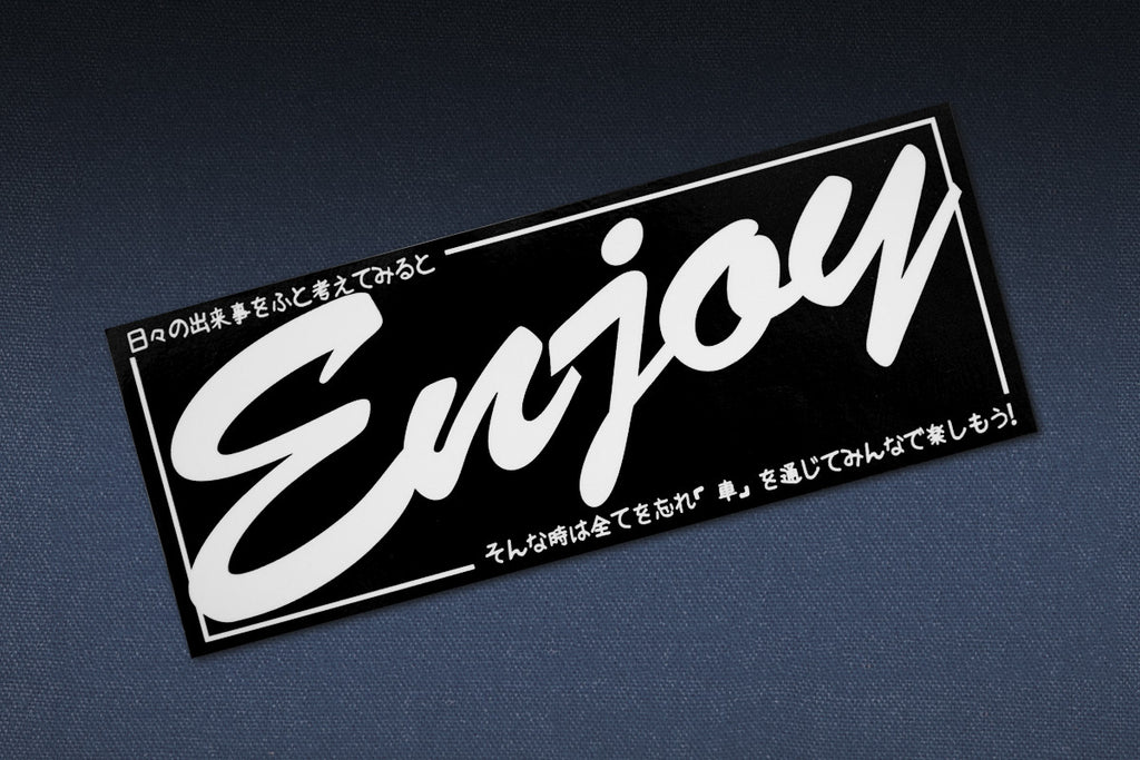 SHIRTSTUCKEDIN "ENJOY" CLUB STICKER – shirtstuckedin