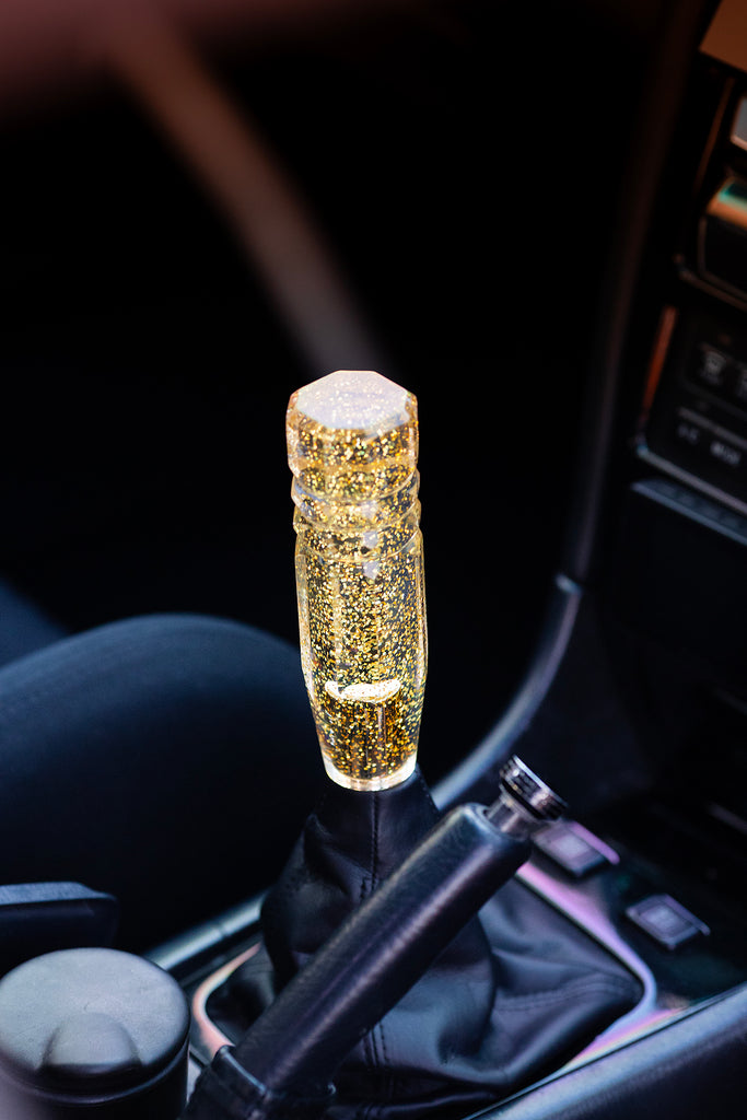SHIRTSTUCKEDIN DRIVING FORCE GOLD SPARKLE SHIFT KNOB – shirtstuckedin
