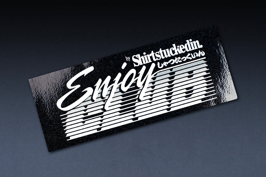 SHIRTSTUCKEDIN ENJOY SLIT CLUB STICKER – shirtstuckedin
